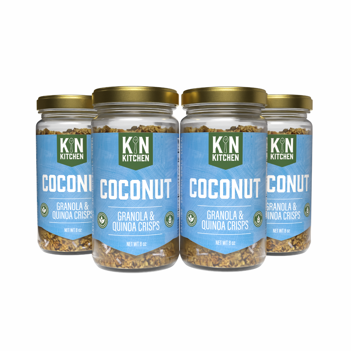 Coconut (4PK) – Kin Kitchen Foods